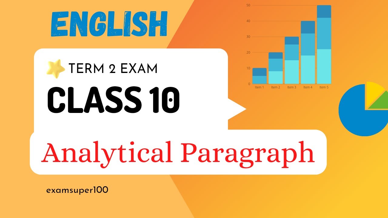 Analytical Paragraph Writing Class 10 | Paragraph writing Format ...
