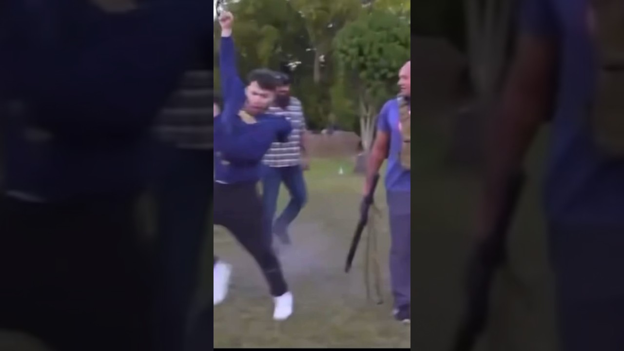 Adin Ross almost gets his foot, blown off by a Shotgun #adinross # ...