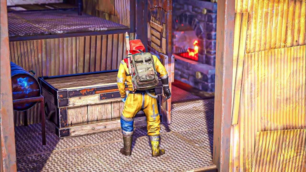 raiding bases with doors left open is my favorite - RUST SOLO #6 S130 ...