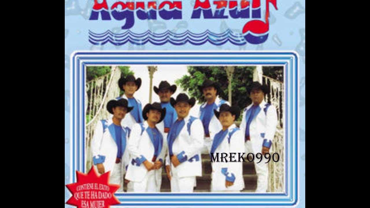 abrazado de un poste conjunto agua azul - YouTube