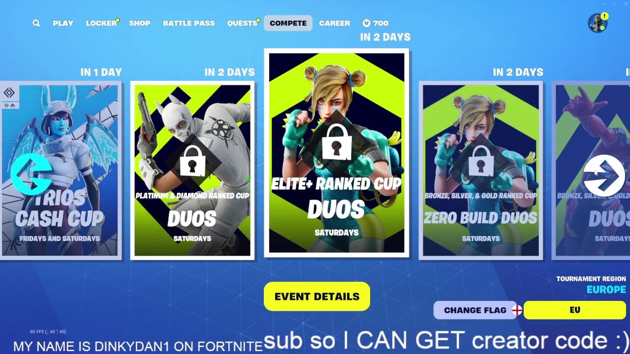 new live event in 8 days!!! - YouTube