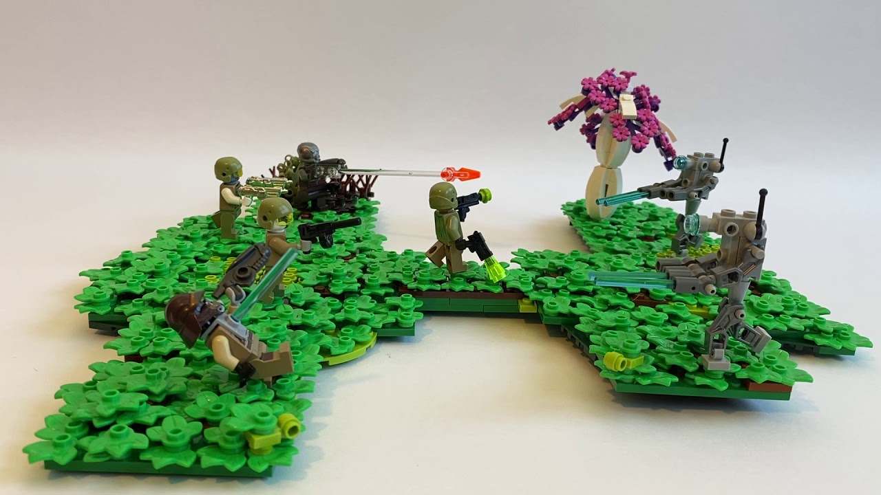 Lego Star Wars MOC of Skirmish Freeform Style - YouTube