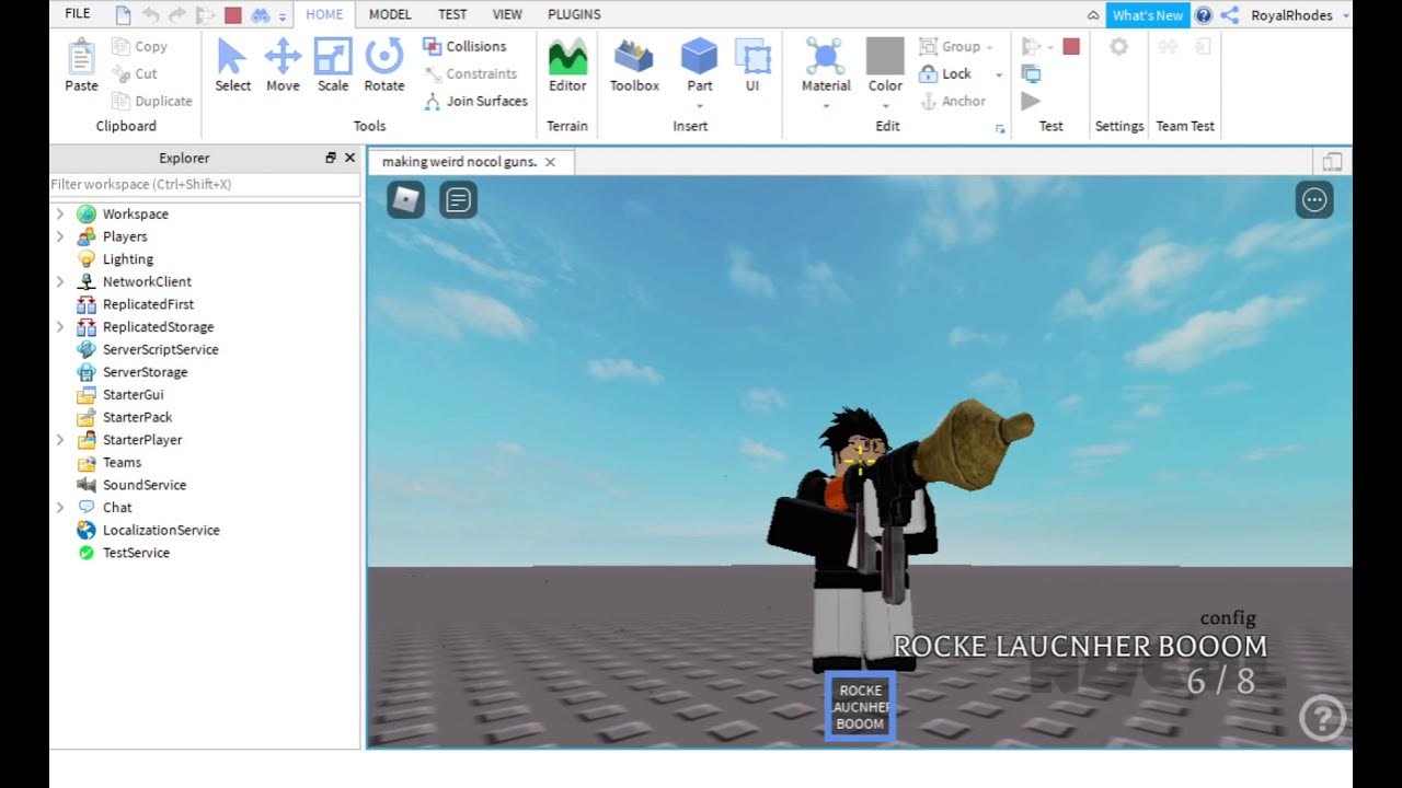 making weired nocol guns. - YouTube