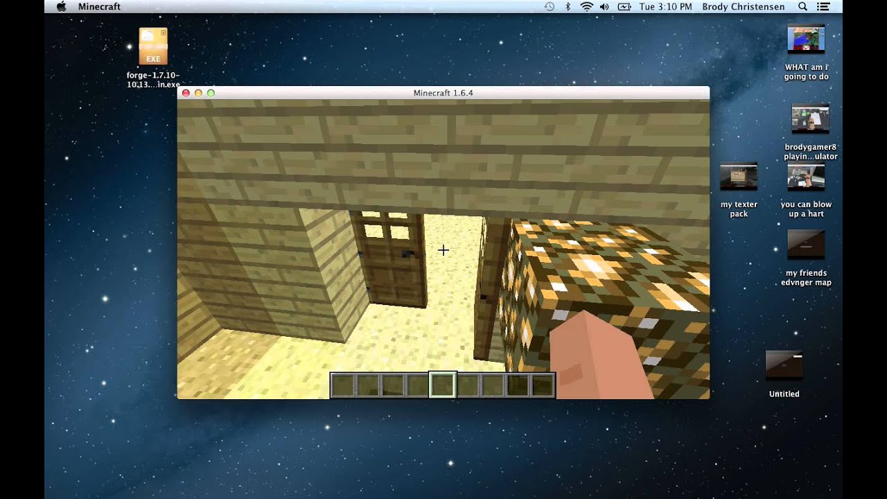 my minecraft me stachoo - YouTube