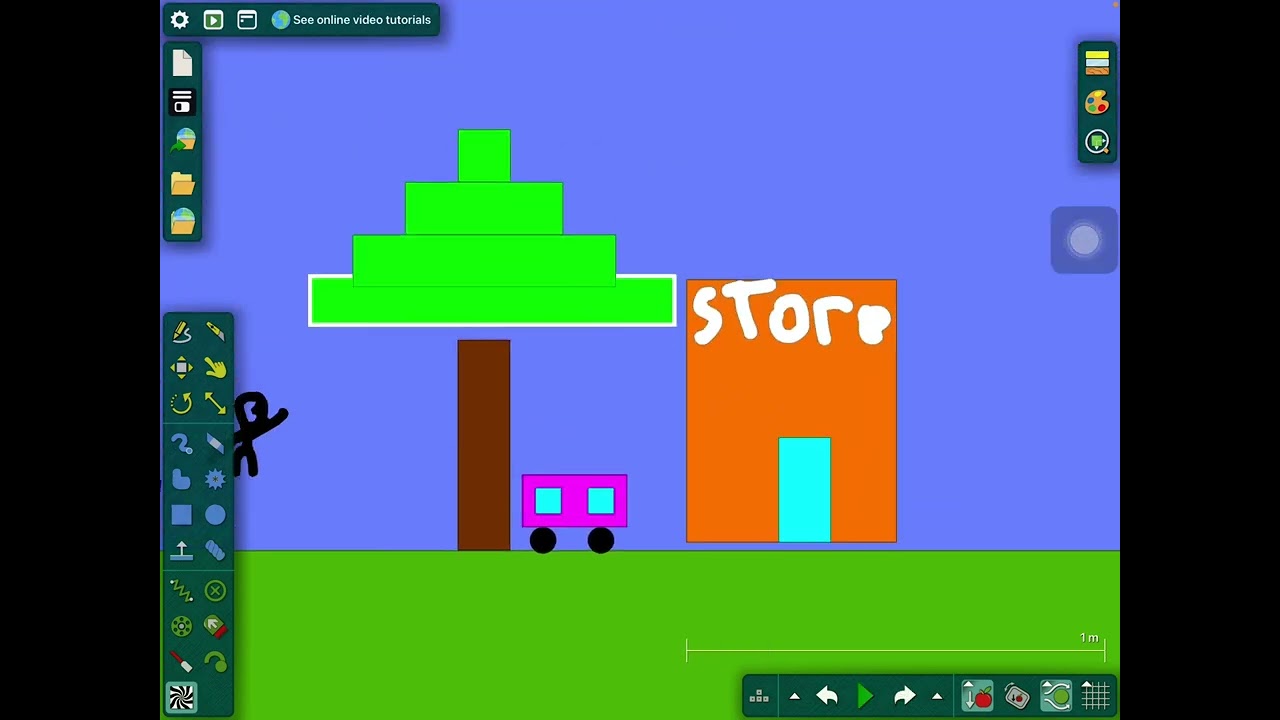 Algodoo tsunami iPad - YouTube