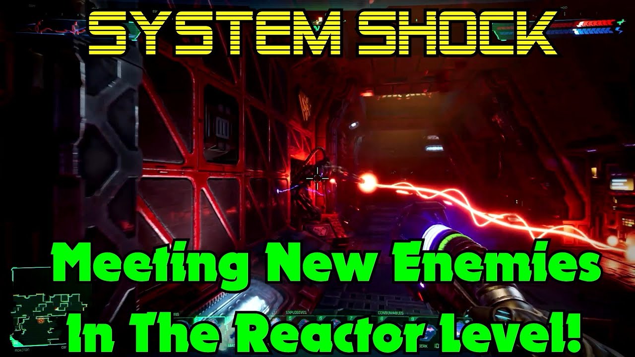 Meeting New Enemies In The Reactor Level! System Shock Gameplay Ep-12 ...