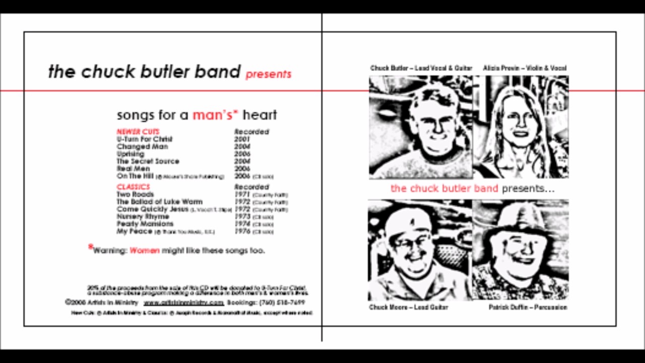 The Chuck Butler Band - The Secret Source - YouTube