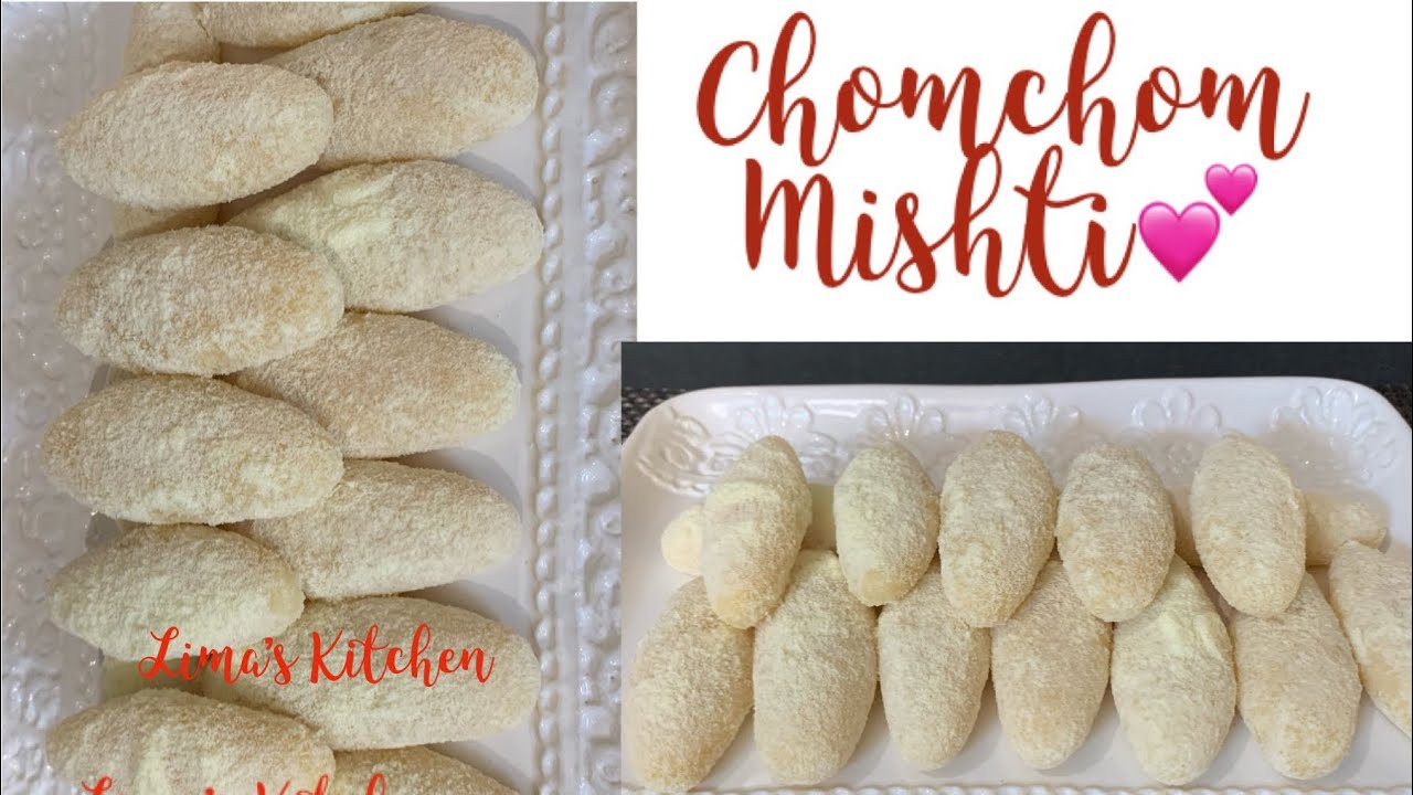 Chomchom Mishti // White Chomchom // Lima’s Kitchen - YouTube