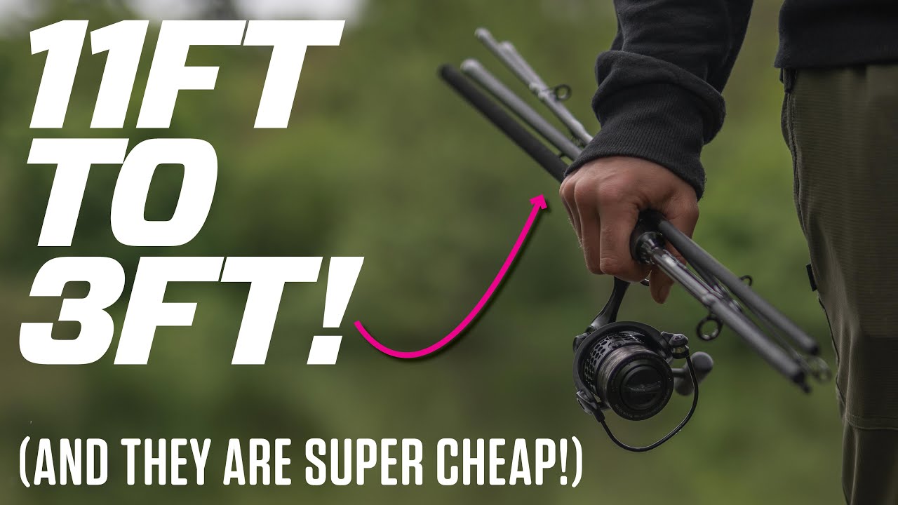 11ft Carp Rod Compacts To 3ft! | NGT Profiler Rods and Reels - YouTube