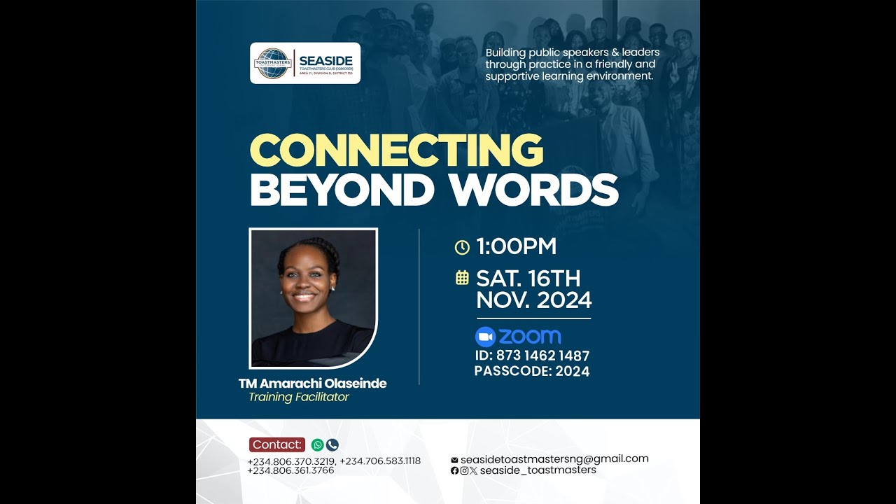Wrapping Up the Year with the Theme "Connecting beyond Words" - YouTube
