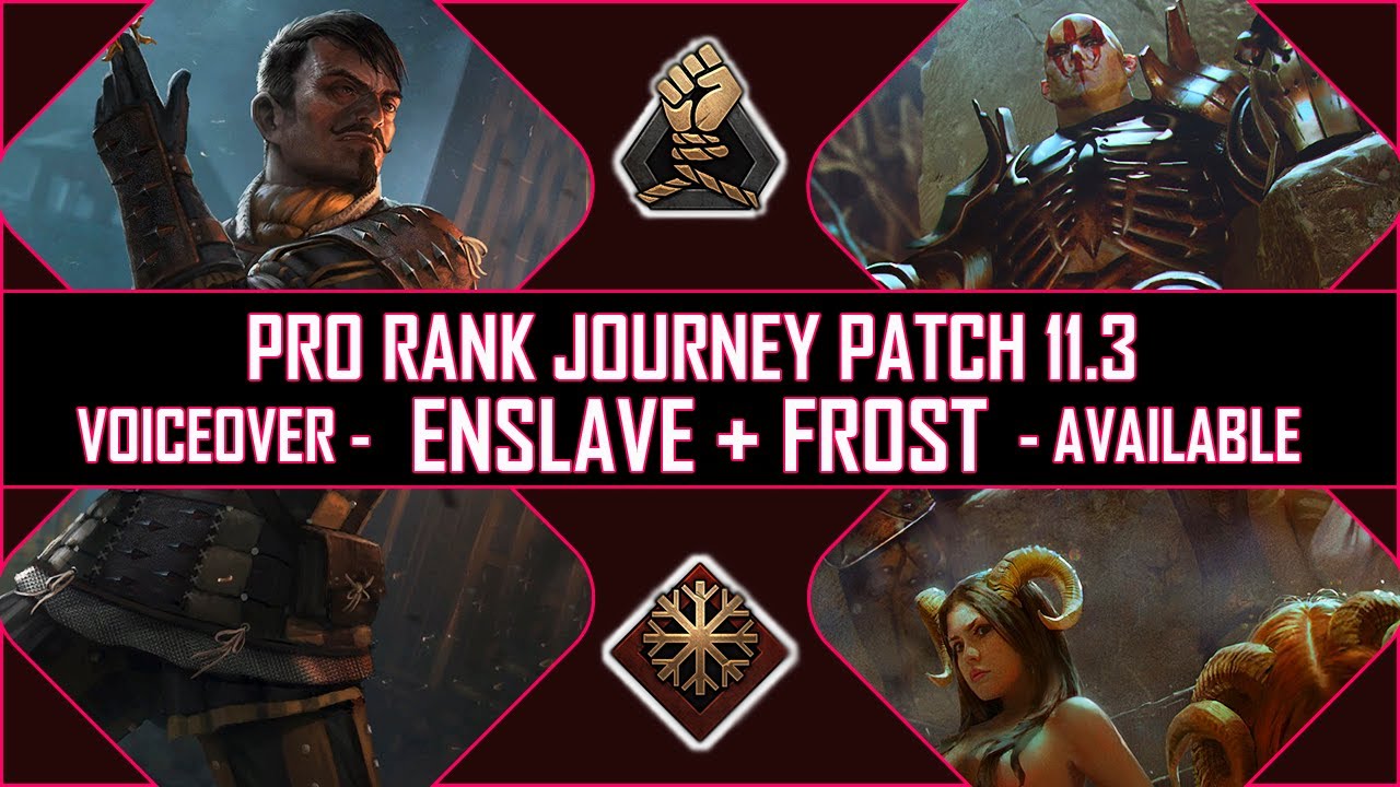 Gwent | Pro Rank Journey Patch 11.3 | Enslave + Frost - YouTube