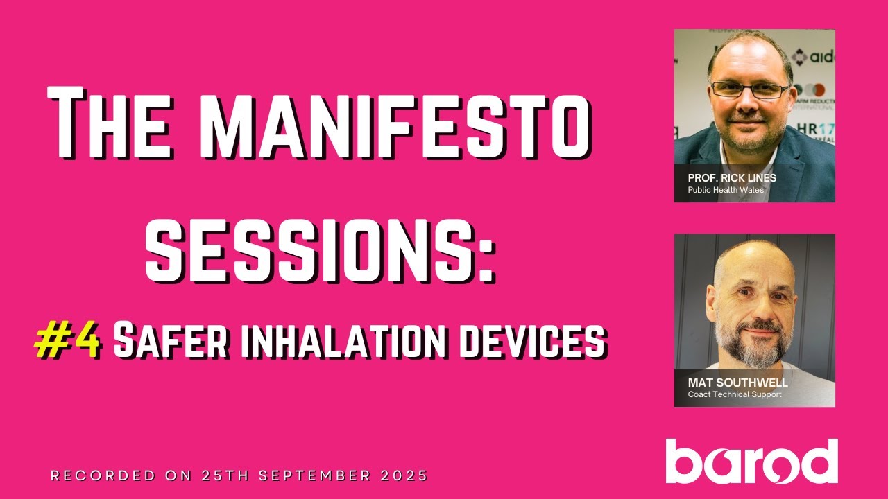 The Manifesto Sessions: #4 Safer Inhalation Devices - YouTube