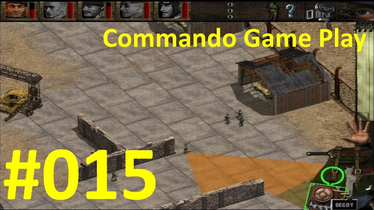 COMMANDOS PLAY GAME - LEVEL 10 PART 2 - YouTube