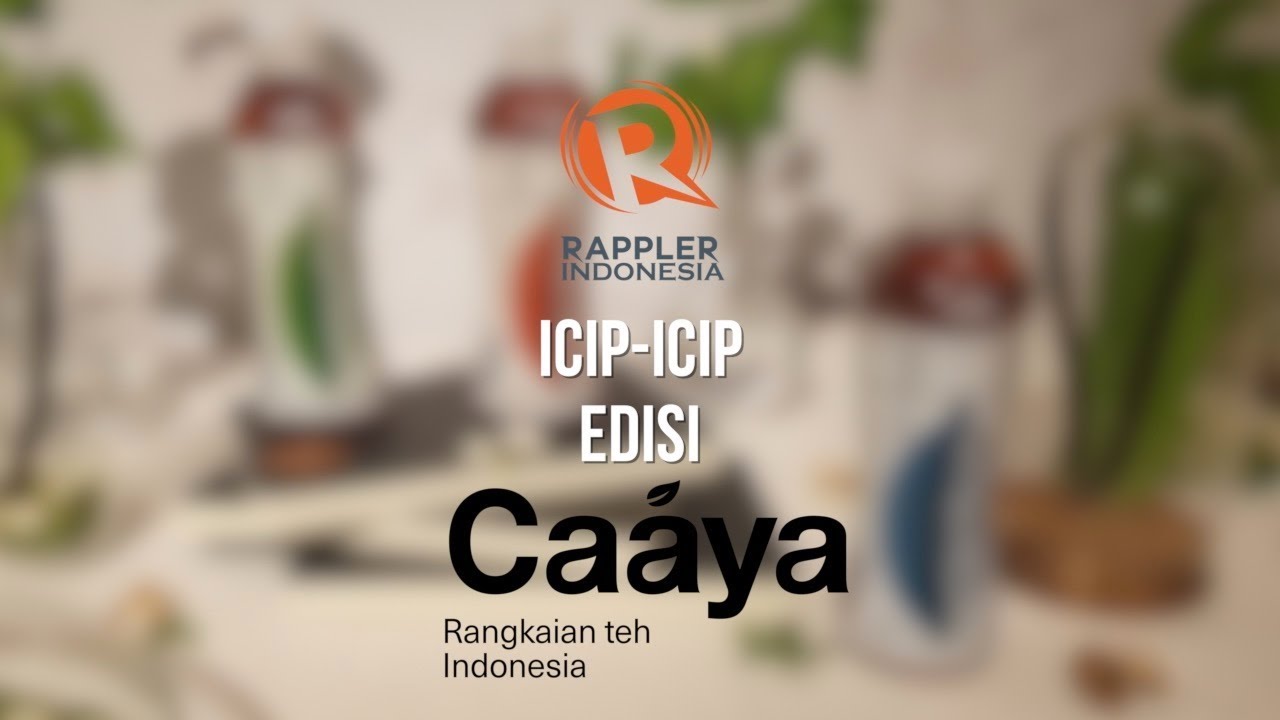 Icip-Icip tiga varian rasa teh Caaya - YouTube
