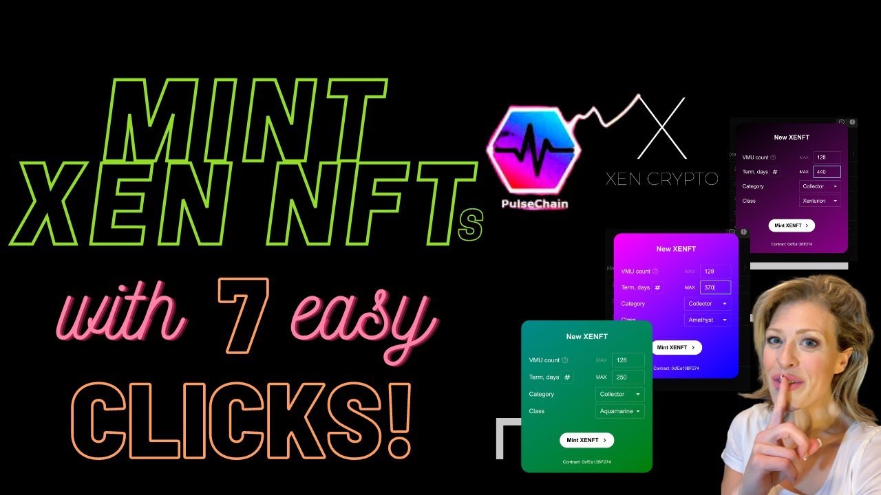 Mint #XEN NFTs with me! - YouTube