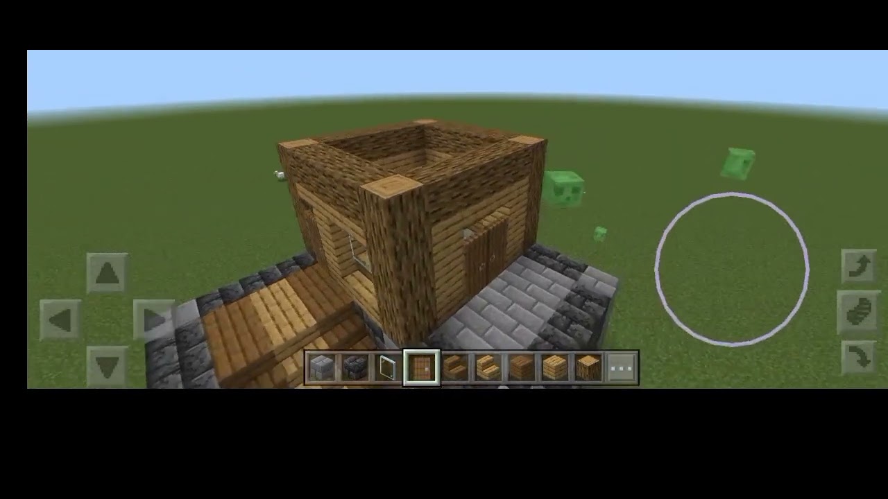 ⚒️ Minecraft: How to build a simple survival Wooden House 🏡 [ Tutorial ...