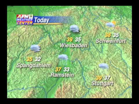 AFN Weather Center 2 Day Forecast - YouTube