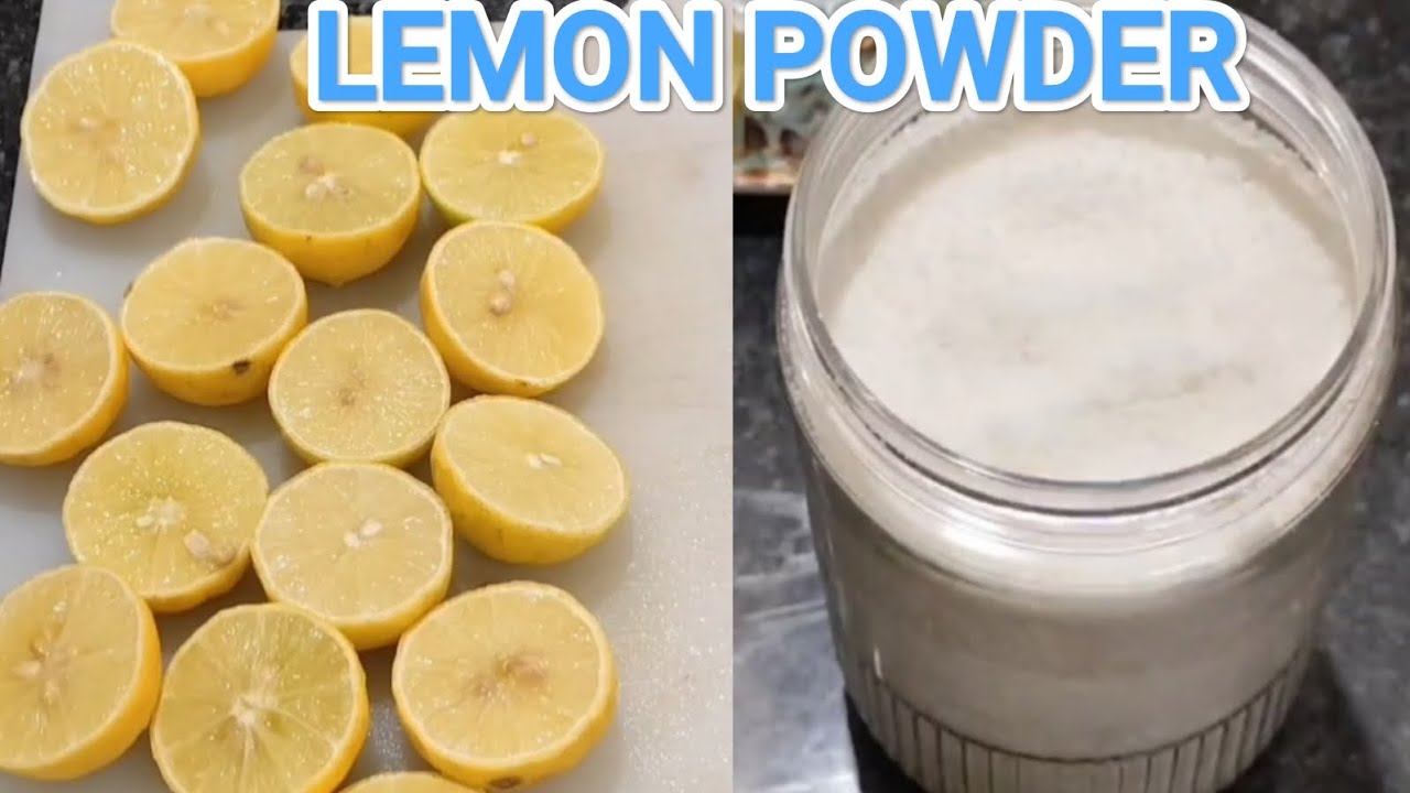 Lemon premix | Lemon shikanji recipe |Nimbu powder | Iftaar special ...