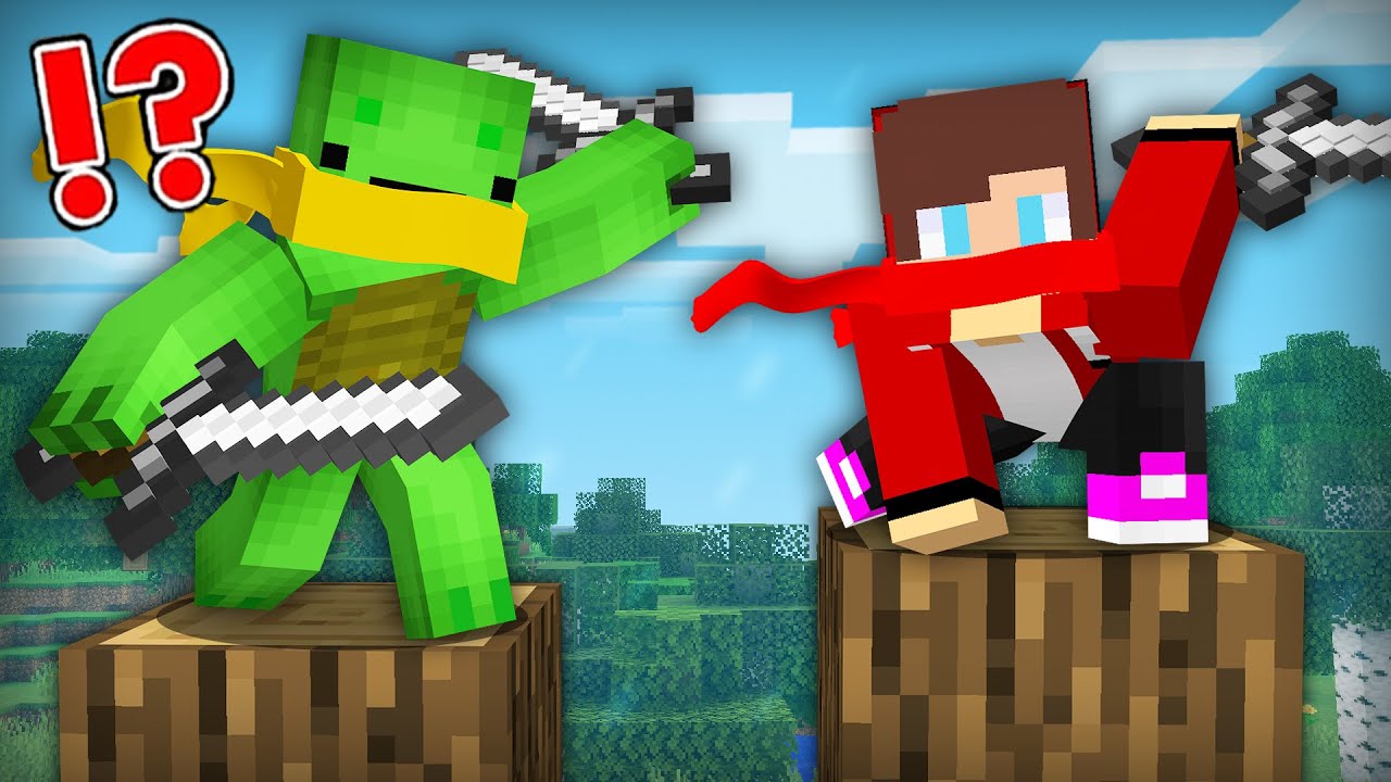 Mikey & JJ Became NINJA in Minecraft! (Maizen Mazien Mizen) - YouTube