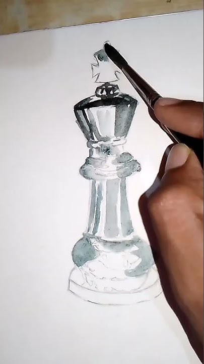 How To Paint Chess King # Shorts - YouTube