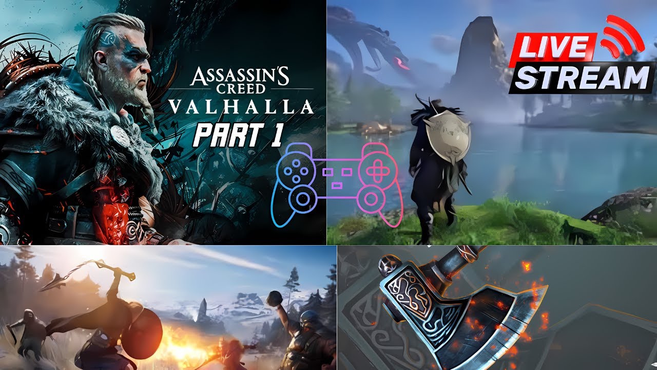 Assassin's Creed Valhalla Gameplay Part 1 | Viking Raids, Hidden ...
