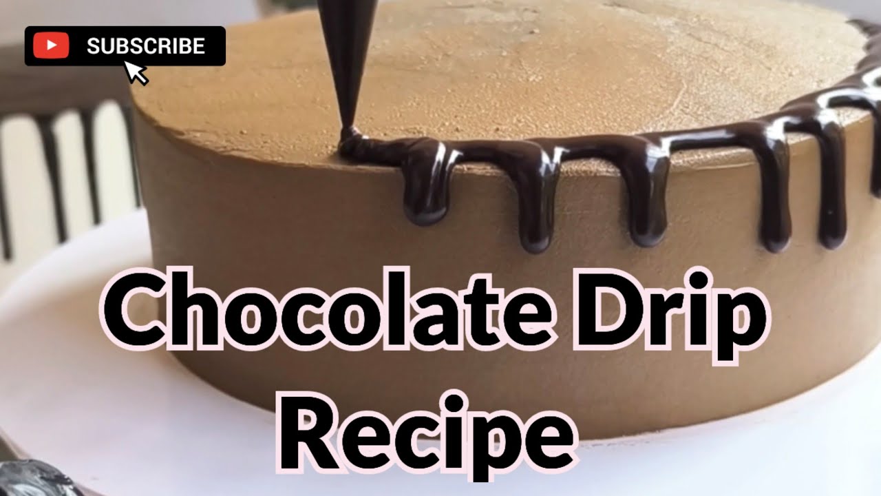 Chocolate drip tutorial Based on my Experience |Chocolate Drip 🤎 - YouTube
