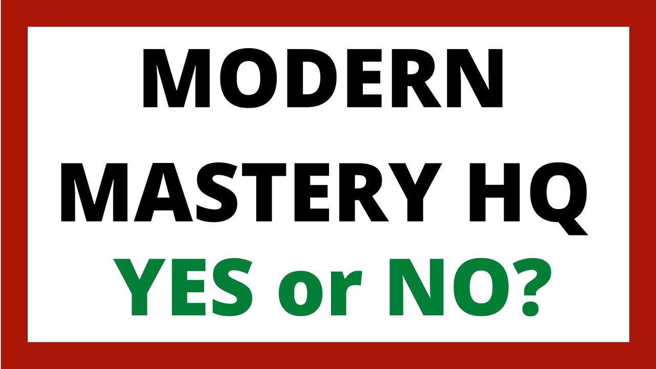 Modern Mastery Review - HQ System? - YouTube