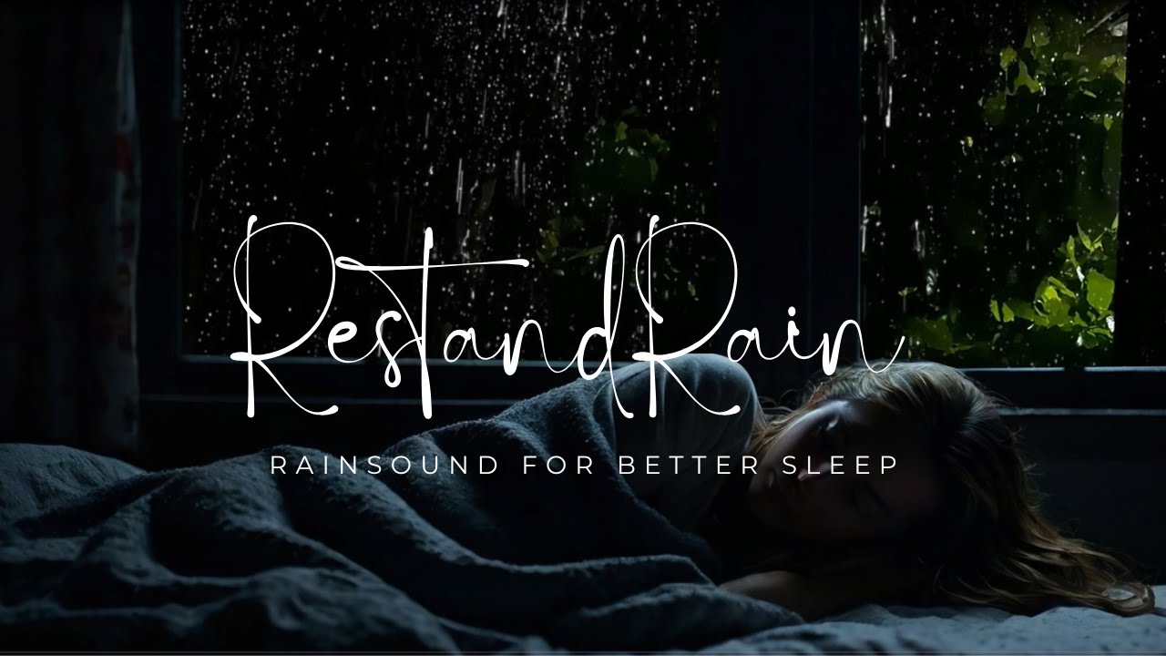 Cozy Rain Sounds for Sleeping - Relaxing Rainfall for Deep Sleep ...