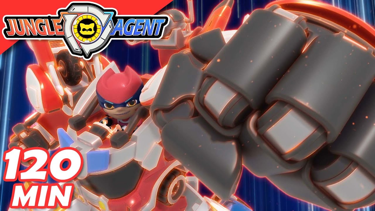 【Jungle Agent 2】Ep01-13 KOMPILASI TERBAIK! | Kartun | Robot | Kids ...