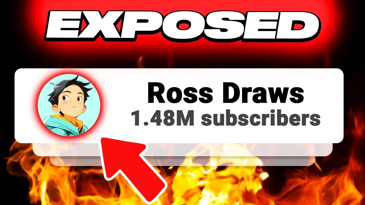 Ross Draws Called Out: Exploiting Artists & AI Fraud? - YouTube