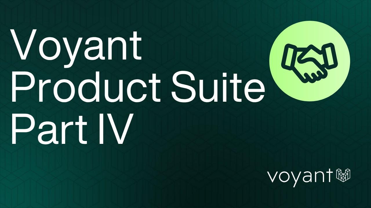 The Voyant Product Suite, Part 4 - Snapshot - YouTube