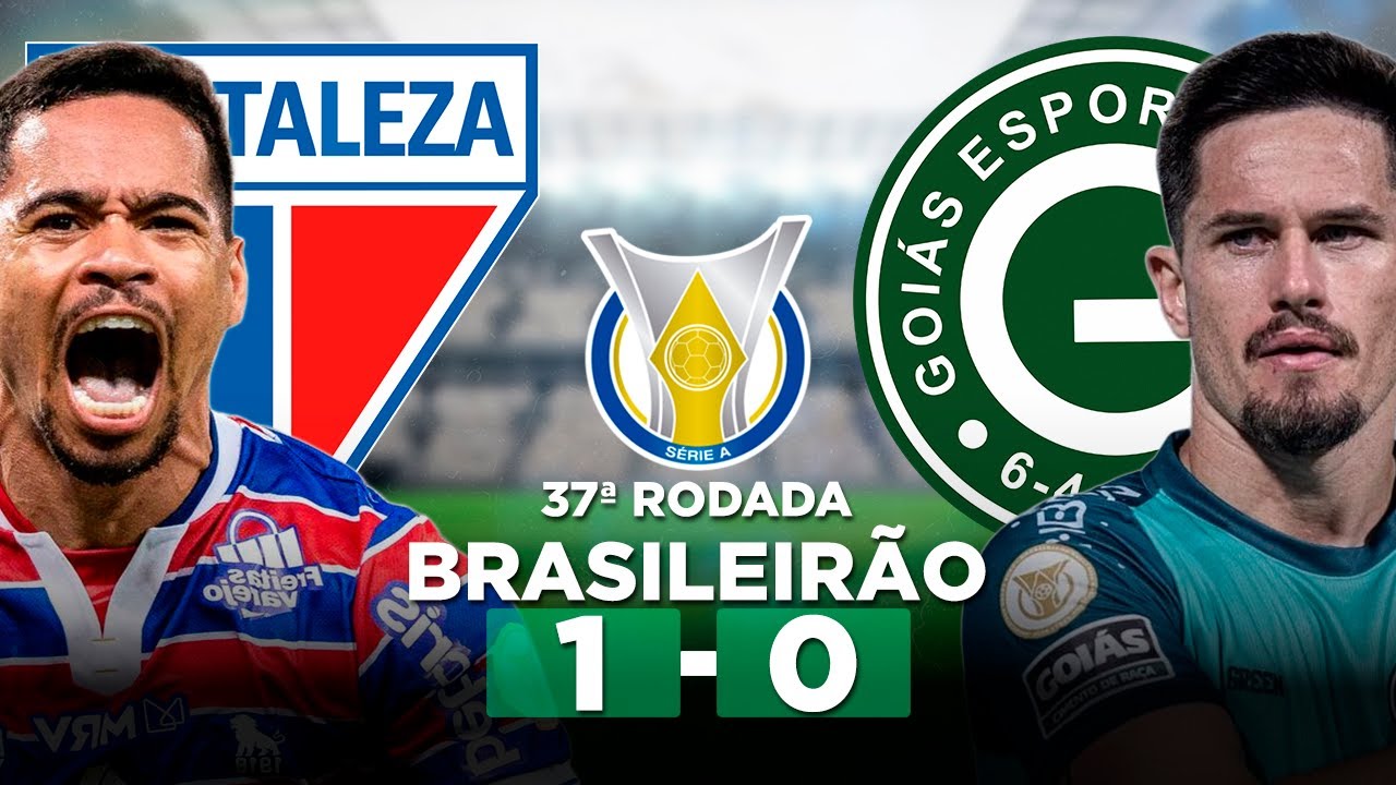 Fortaleza X GoiÁs Ao Vivo Brasileirão Série A 2023 37ª Rodada