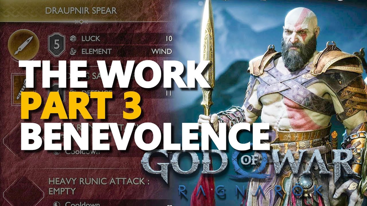 The Work Part 3 Benevolence God of War Ragnarok Valhalla - YouTube