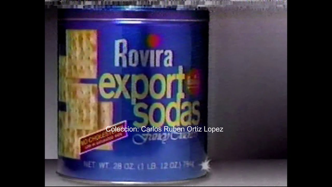 Rovira Export Sodas-Retro Comercial (Puerto Rico) - YouTube