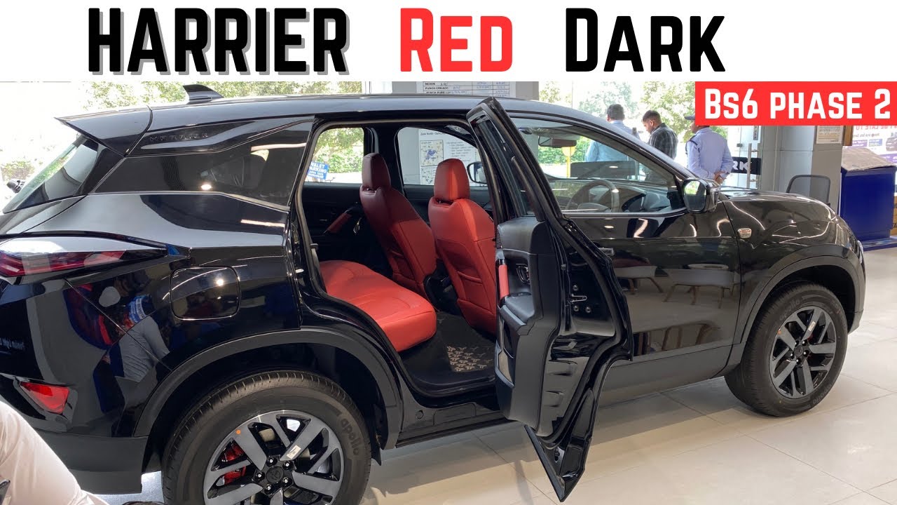 भारतीय🇮🇳SUV - New 2023 Tata Harrier Red Dark Edition XZA+ - YouTube