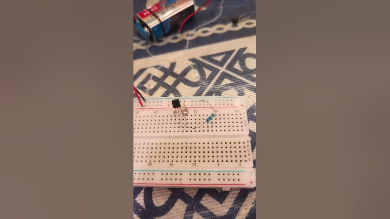 very easy !!! Street lights projects using LDR , Transistor BC547 , LED and battery - YouTube