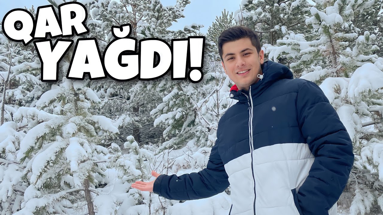 QAR YAĞDI QARDAN ADAM DÜZƏLTDİM ☃️ - YouTube