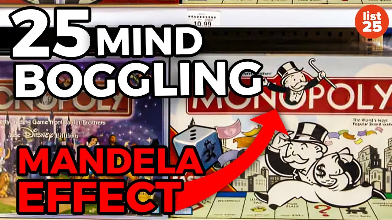 25 MIND BOGGLING Examples Of The Mandela Effect - YouTube