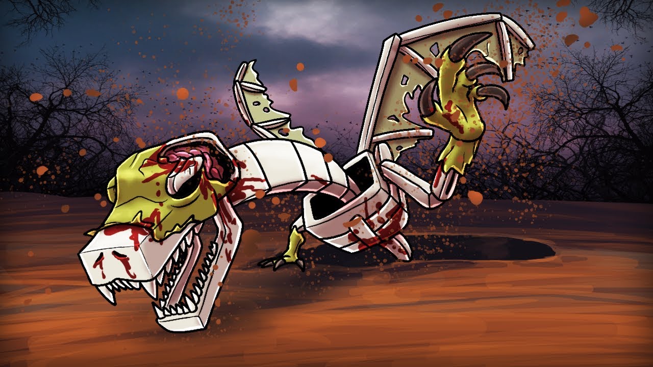 Minecraft | DEAD DRAGON COMES BACK TO LIFE! (Zombie Dragon Attacks ...