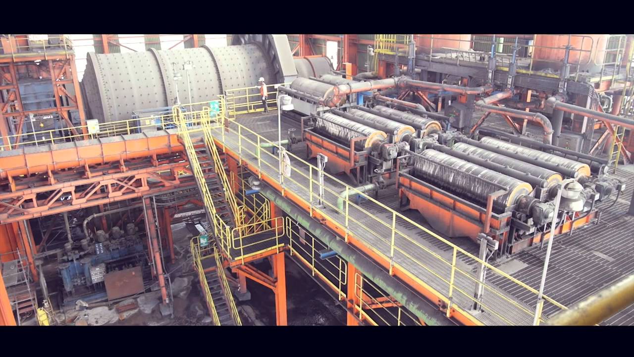 hombres de hierro video institucional CAP Mineria Planta de Pellets ...