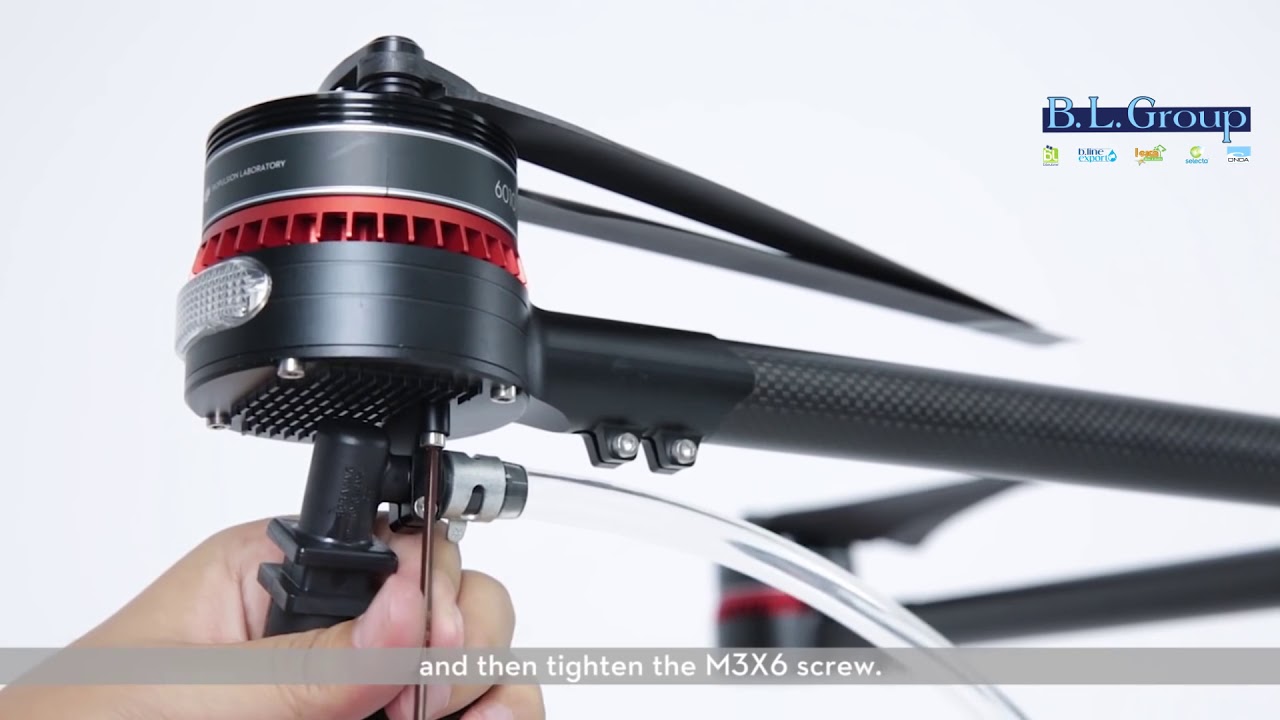 Bleu Line - B.L. Group | DRONE MG-1 - Installazione - YouTube