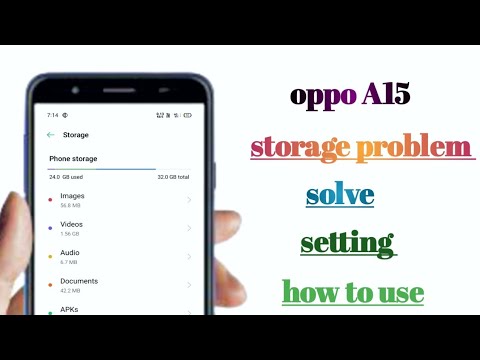 oppo A15 storage problem solve How to use - YouTube