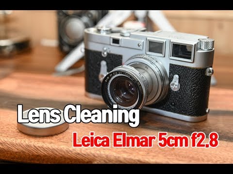 Leica Elmar 5cm f2.8 Cleaning ( 라이카 엘마 렌즈 클리닝)