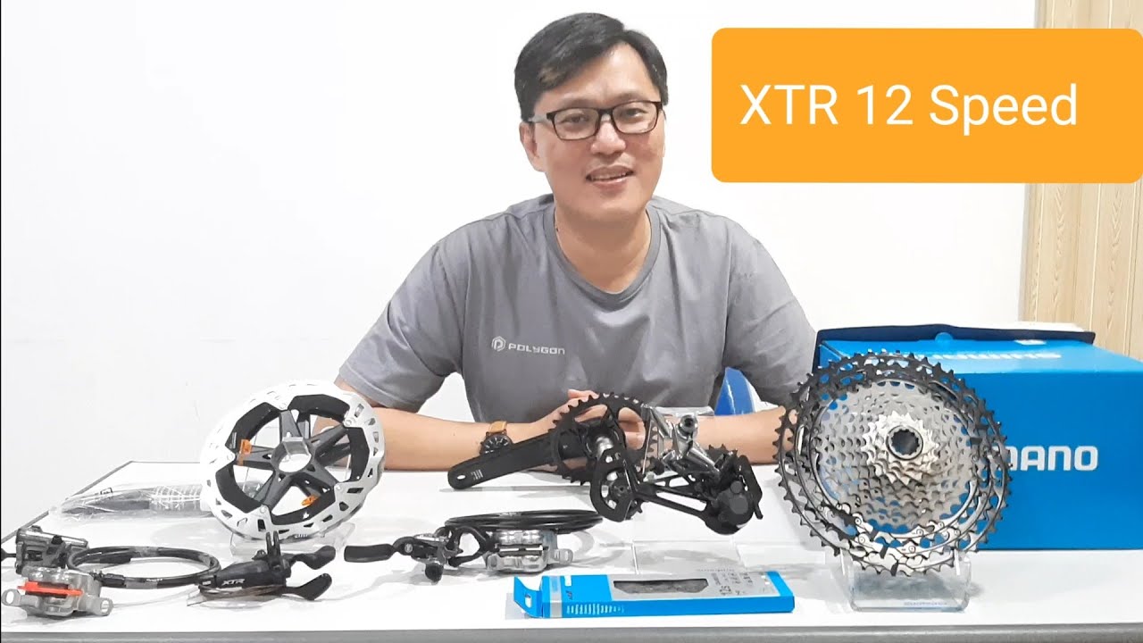 Group Set Shimano XTR 12 Speed M9100 - YouTube