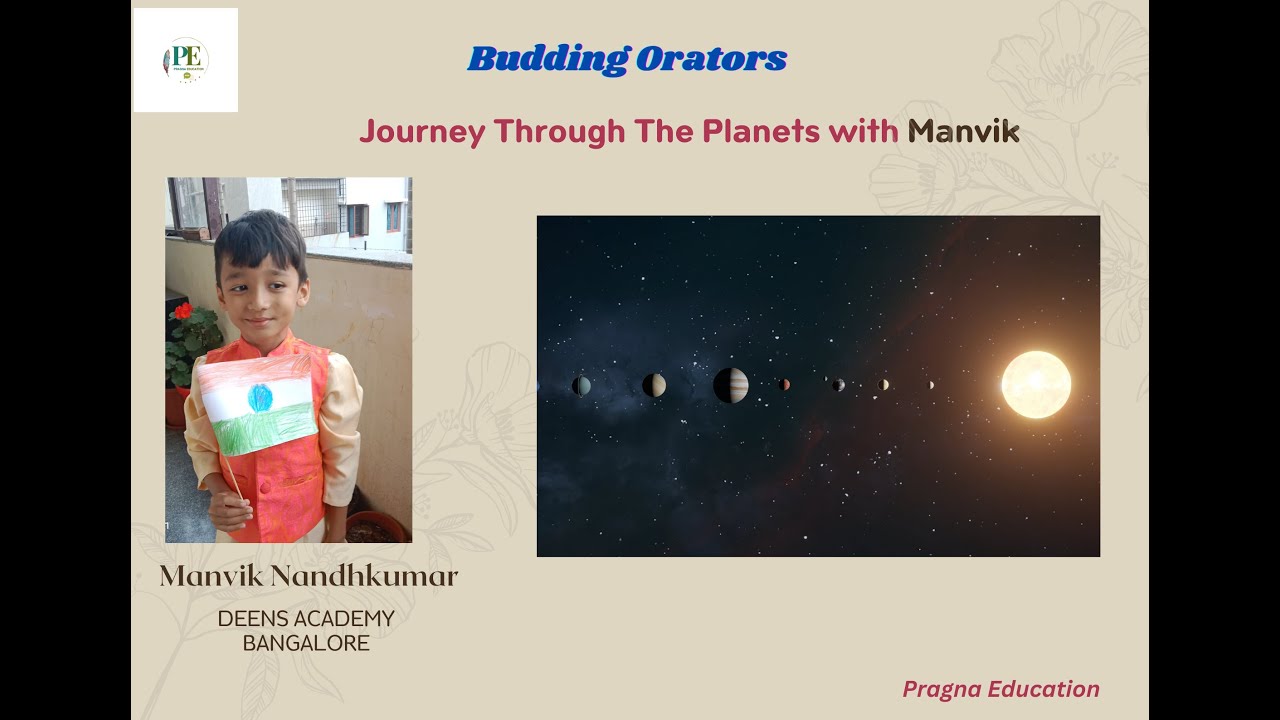 Journey Through The Planets With Manvik - YouTube