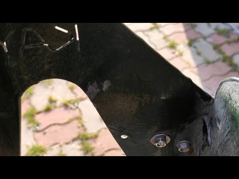 Краска Хаммерайт, итоги года эксплуатации - YouTube