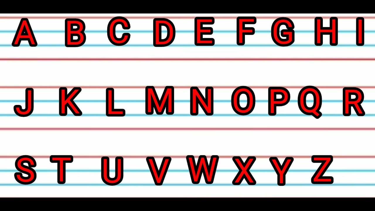 Abc Songs for kids, abcdefg, Writing Capital Letters Alphabets for Kids ...