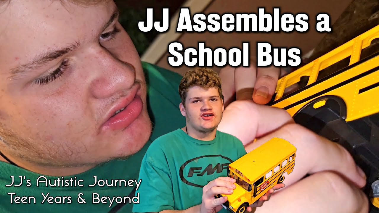 JJ Assembles a School Bus - YouTube