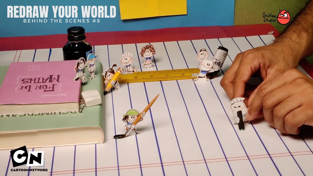 "Redraw Your World" film! - #bts -08 - YouTube