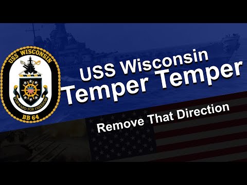 Temper Temper - USS Wisconsin Song | Lyrics - YouTube